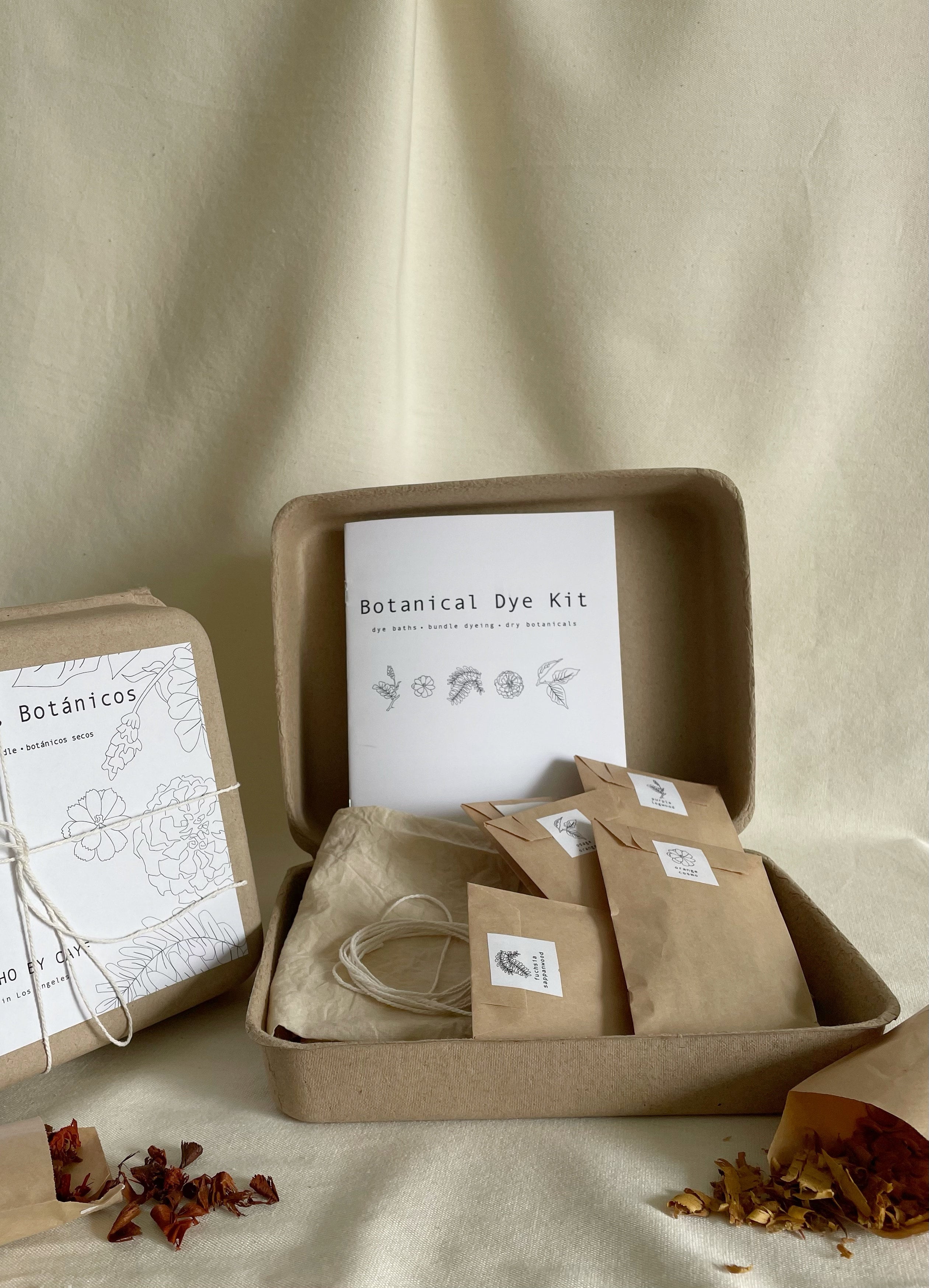 Explore Nature's Tie-Dye with Our Botanical Dye Kit: Create Vibrant ...